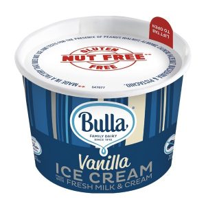 Vanilla Ice Cream Cups 54pce x 100ml (Bulla) – Atmos Foods